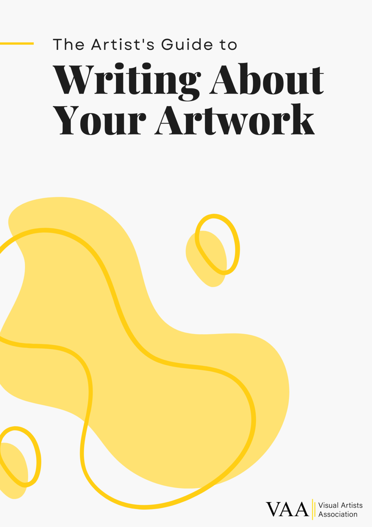 Guides & Templates - Visual Artists Association